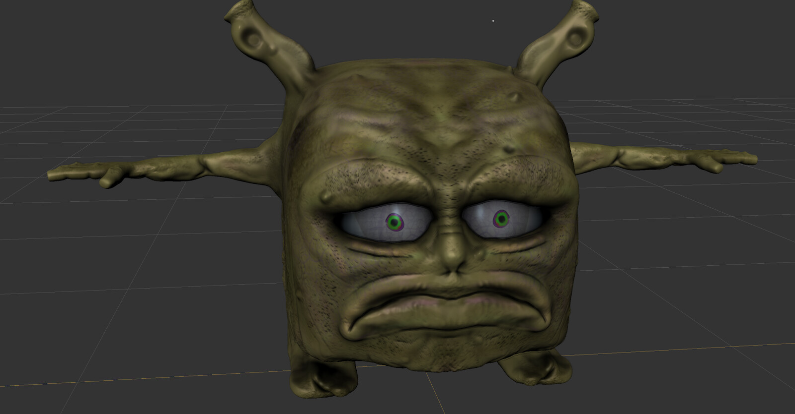 ArtStation - swamp man