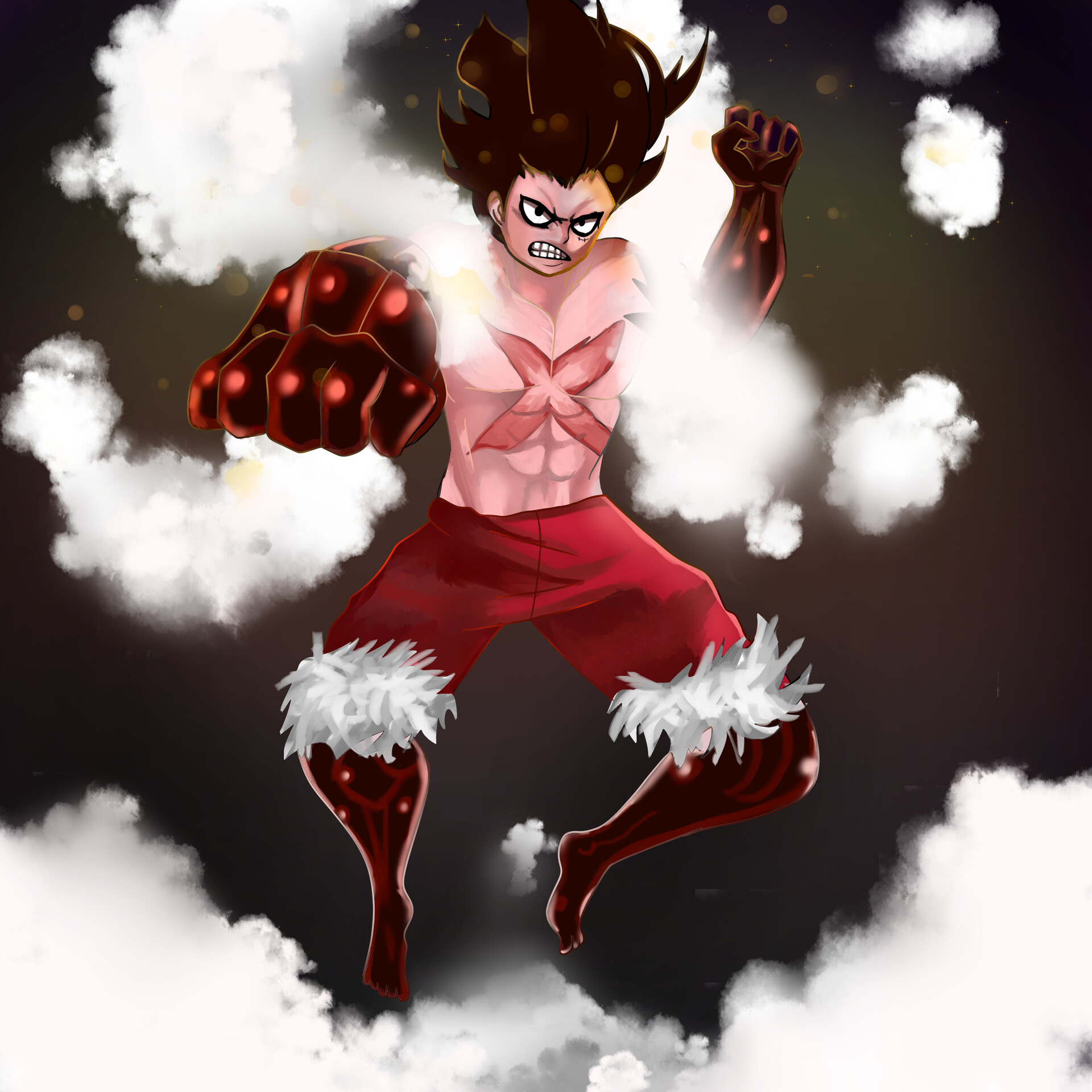 ArtStation - Luffy. Snake Man