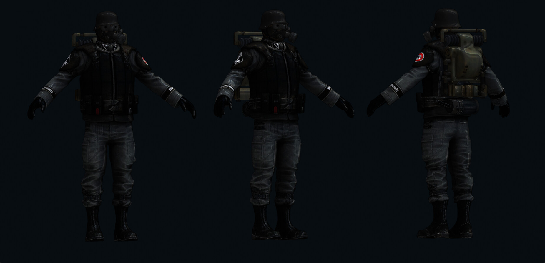 Lollsboyce - 196 - Wolfenstein TNO - German soldier 1954