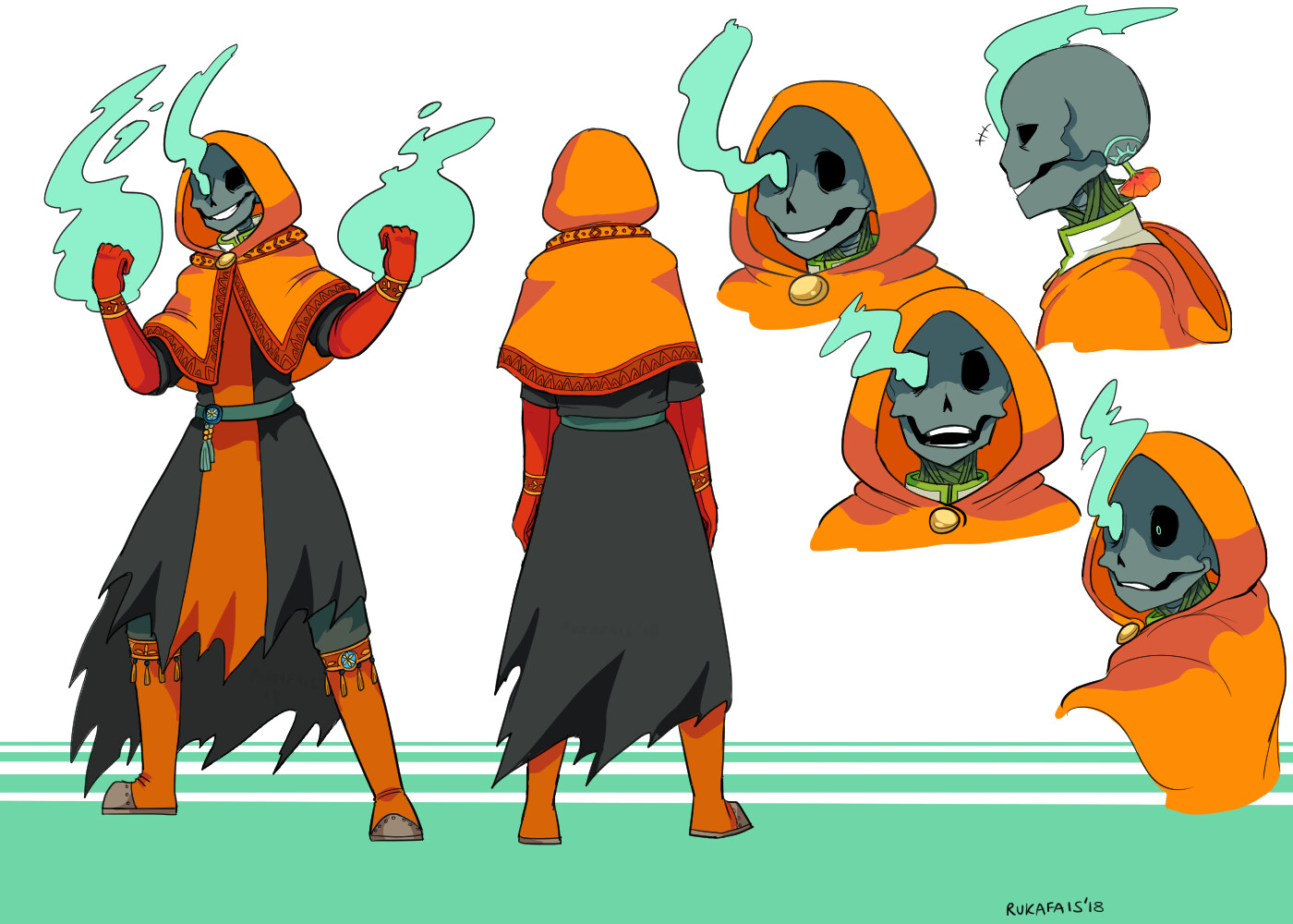 ArtStation - B-Team Character Sheets