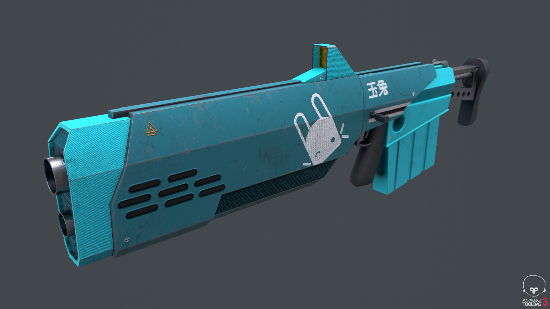 ArtStation - Jade Rabbit Scout Rifle - Destiny