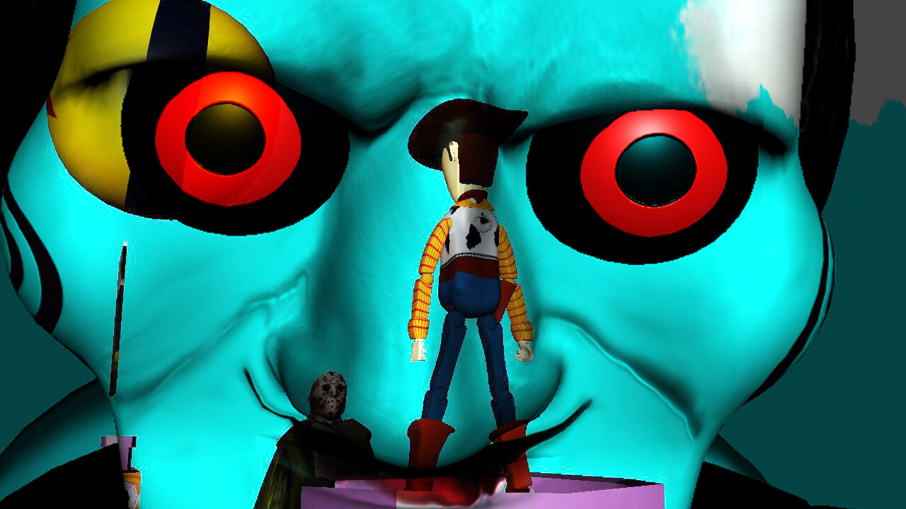 ArtStation - Jigsaw Games V3 Jason Voorhees vs Toy Story