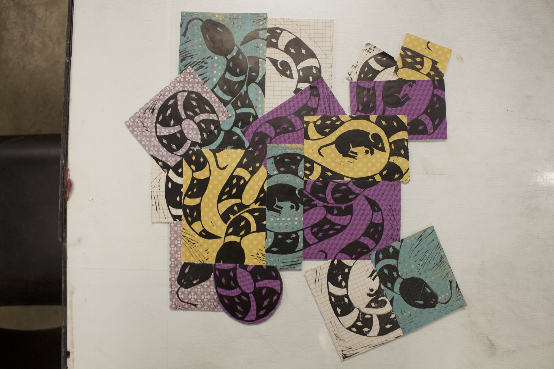 ArtStation - Snake Collage