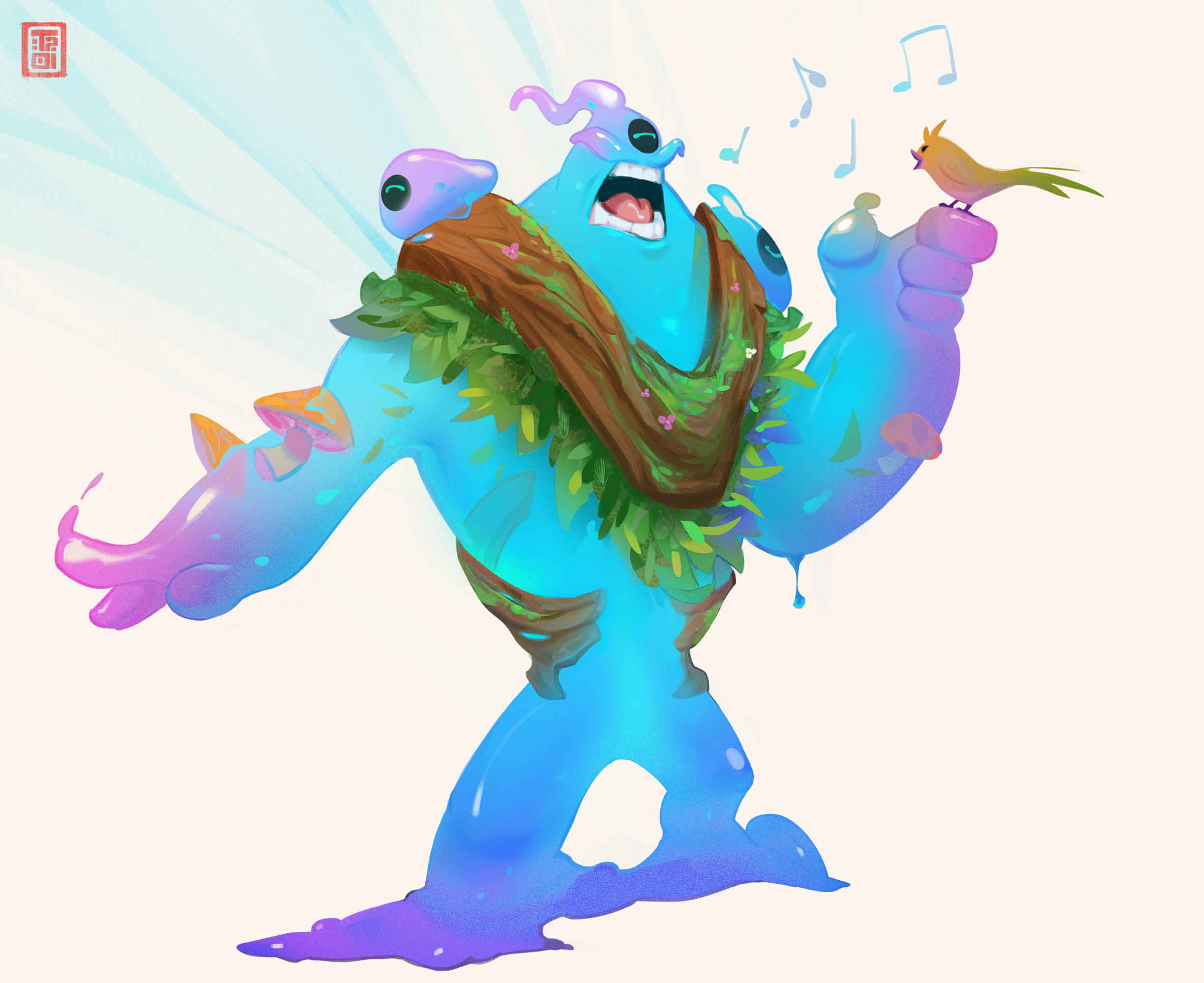 Slime Singer by Vinh Tran : r/ImaginaryElementals