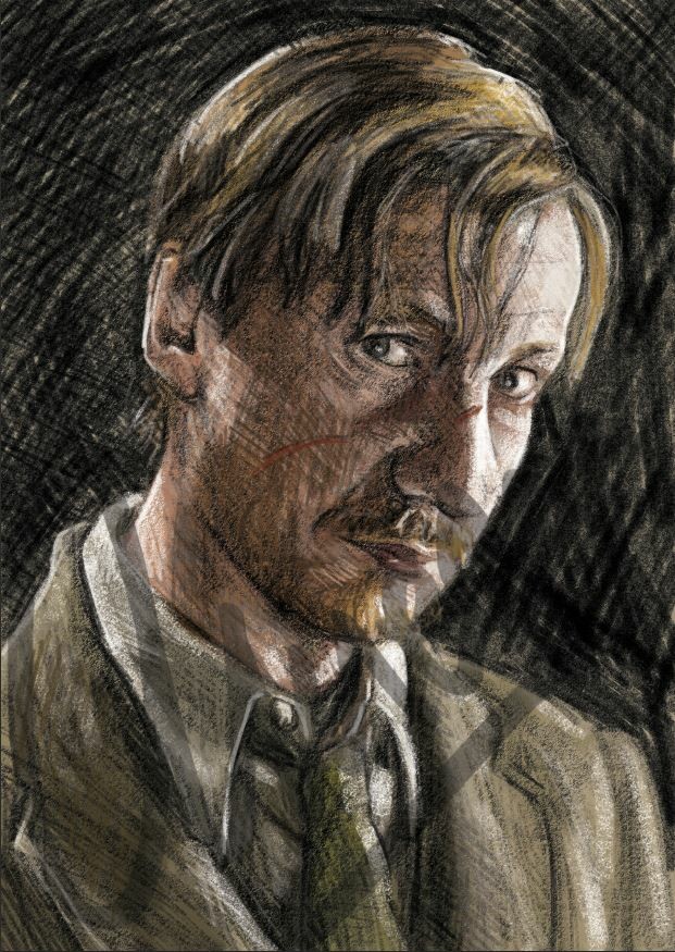 how to draw remus lupin