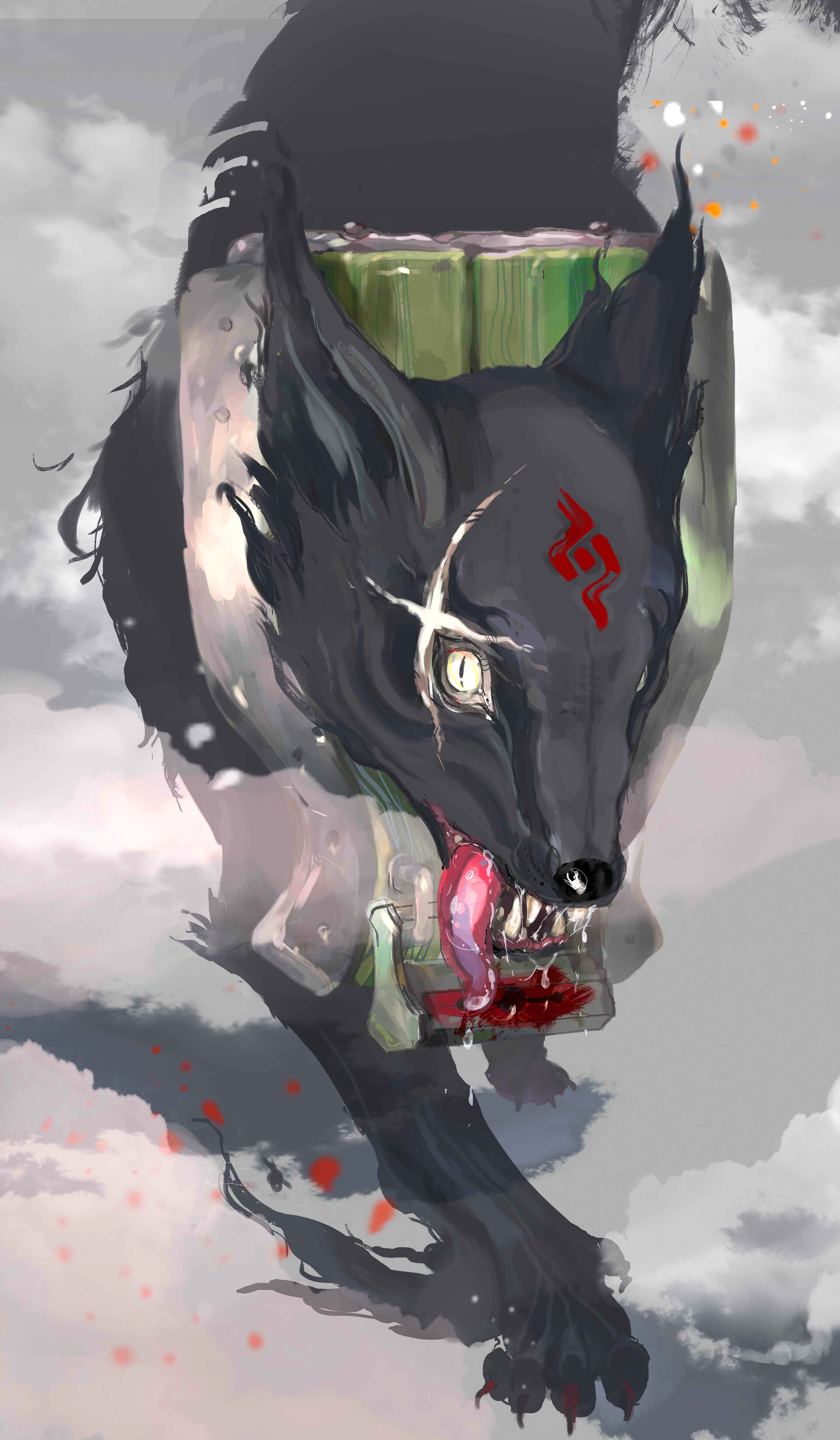 ArtStation - Dog familiar