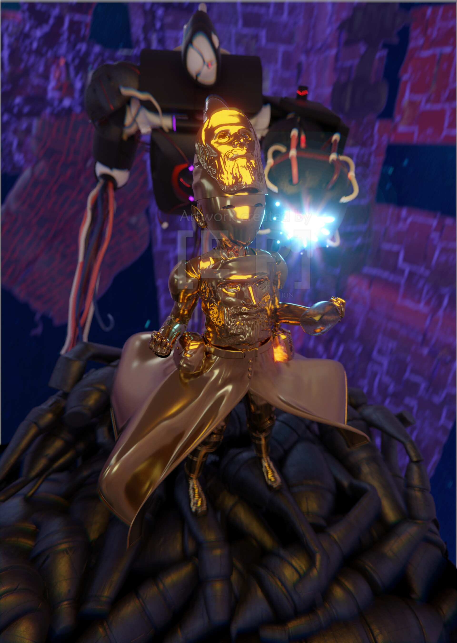 ArtStation - The Power of the Golden Bug