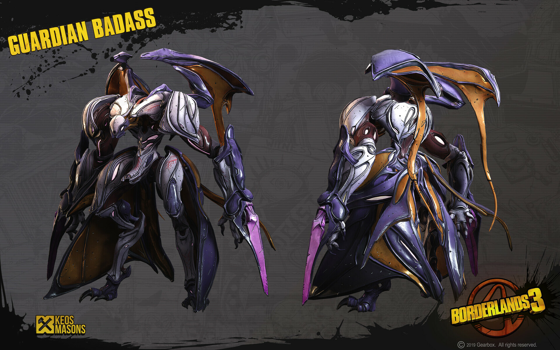 Adonia Urian - Borderlands 3 Guardians Polish&Texture