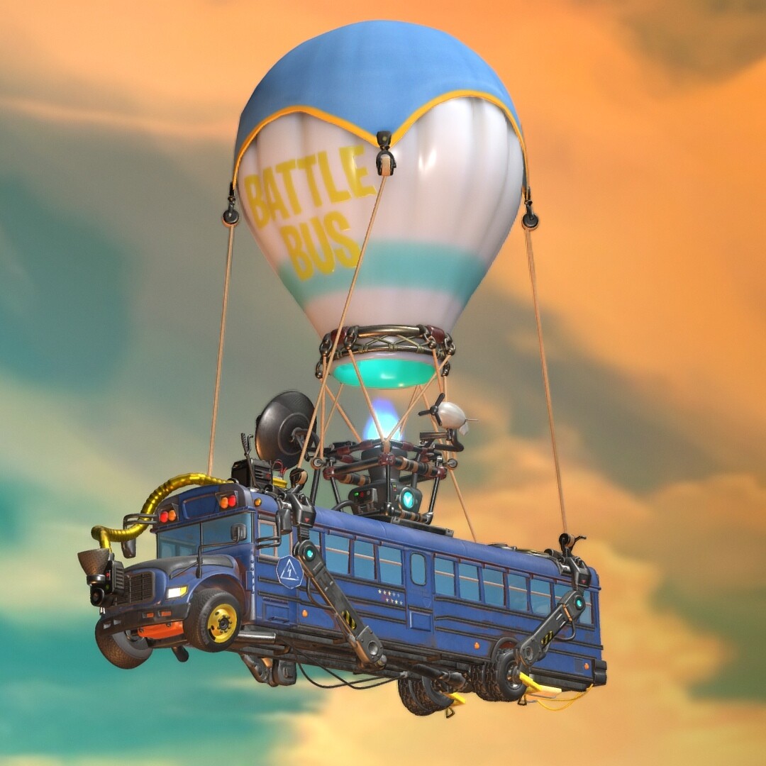ArtStation - Bus 3D model