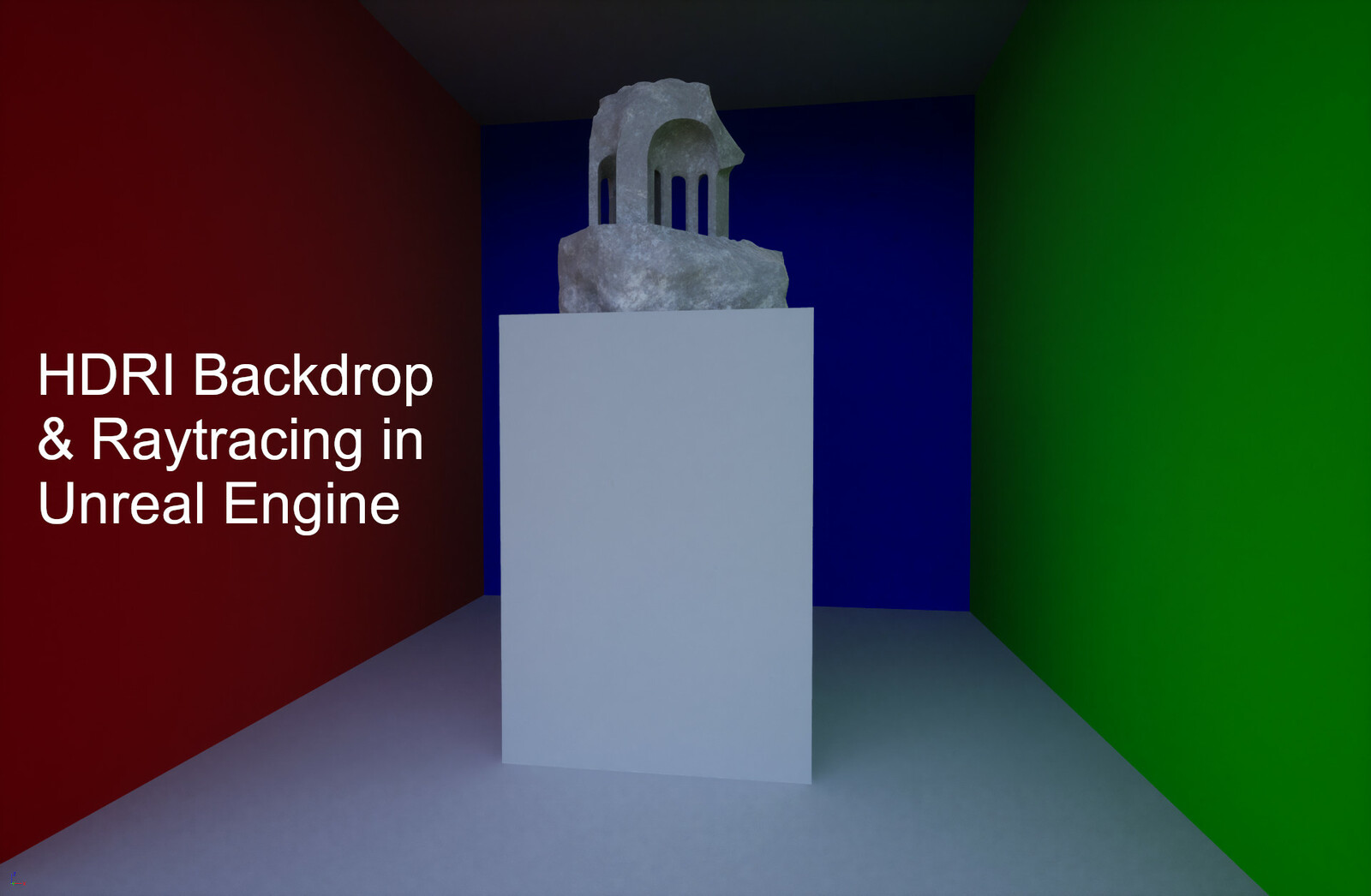 UE5 Environment Art - Raytracing and HDRI backdrop implementation in Unreal