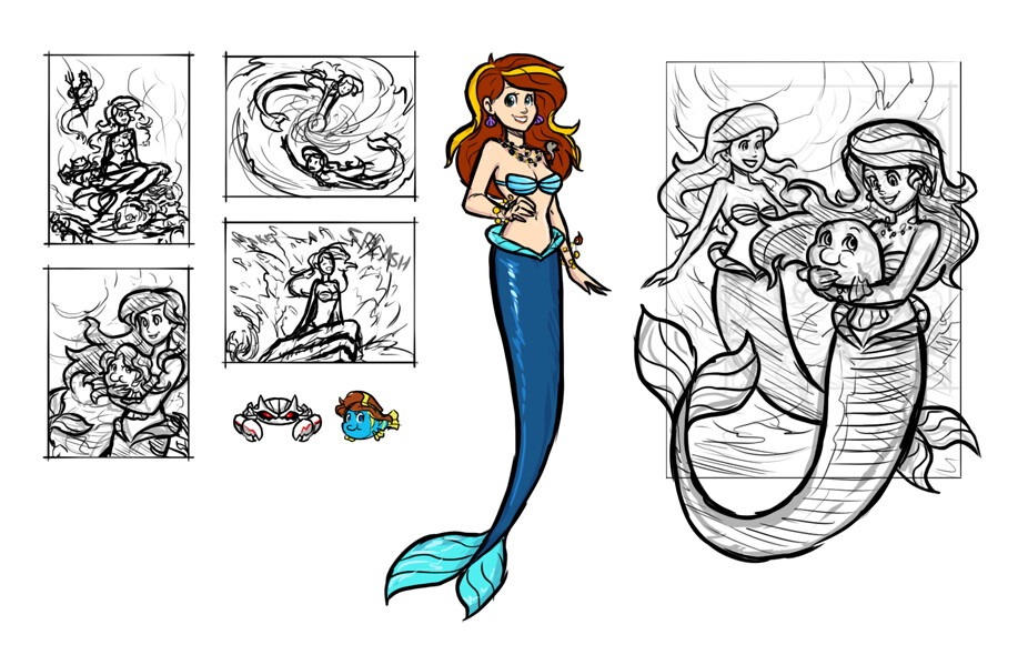 little mermaid 2 coloring pages melody
