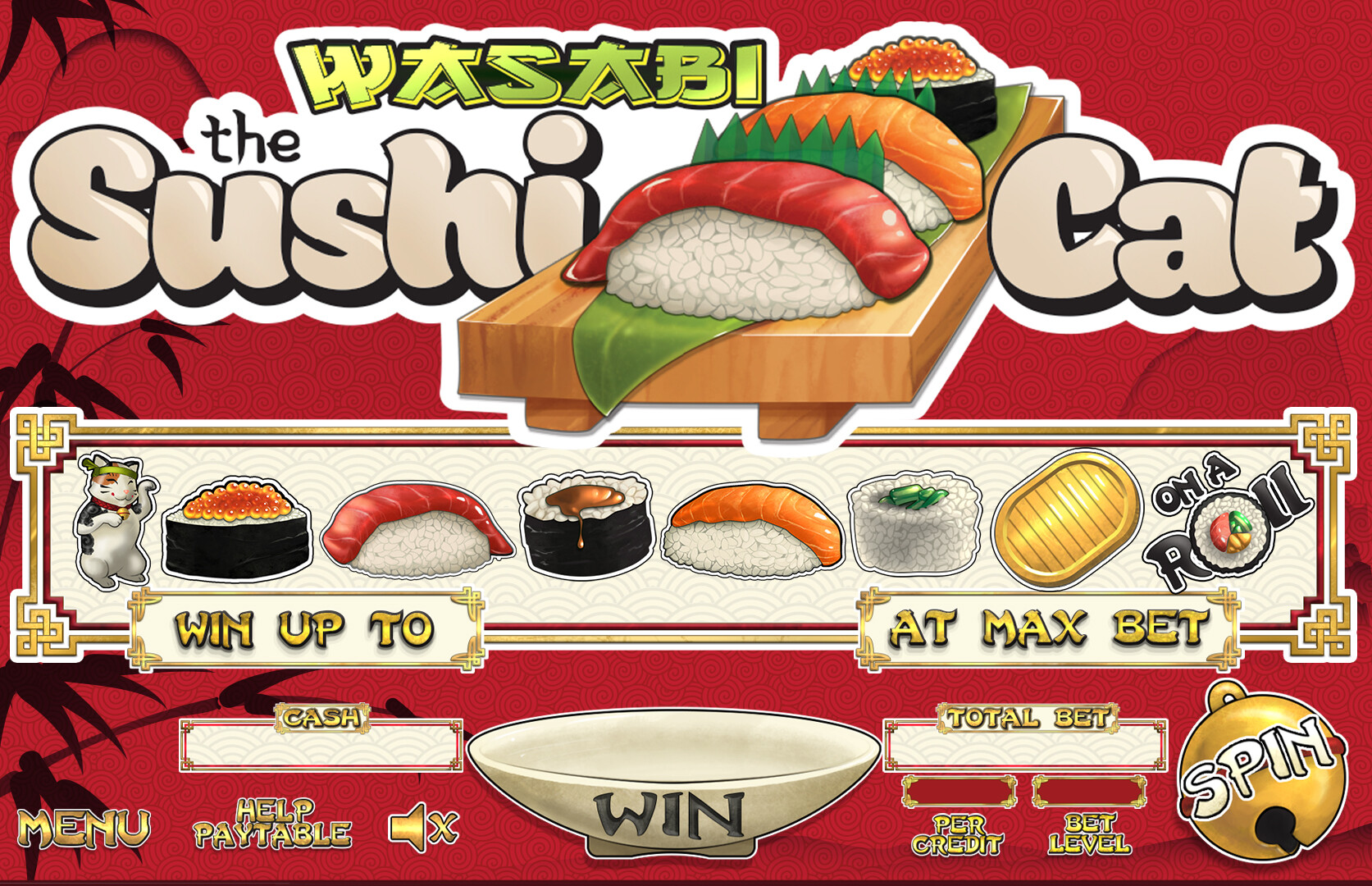 ArtStation - Wasabi the Sushi Cat UI