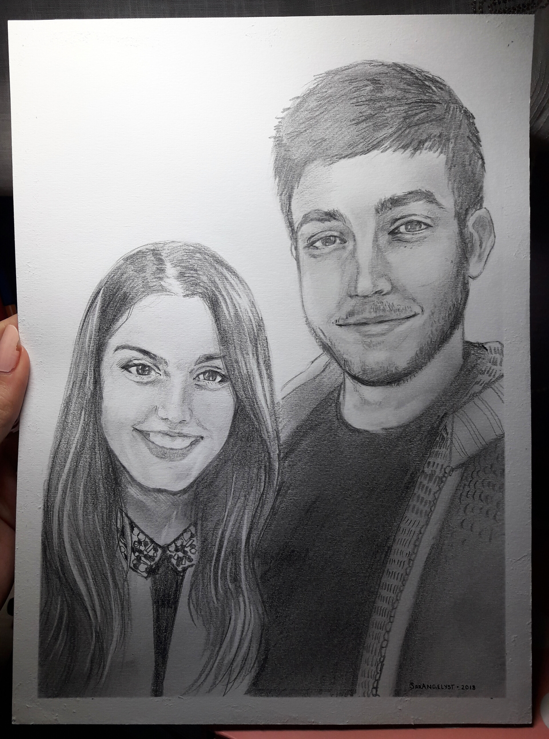 ArtStation - Couple Portrait - Commission November 2018