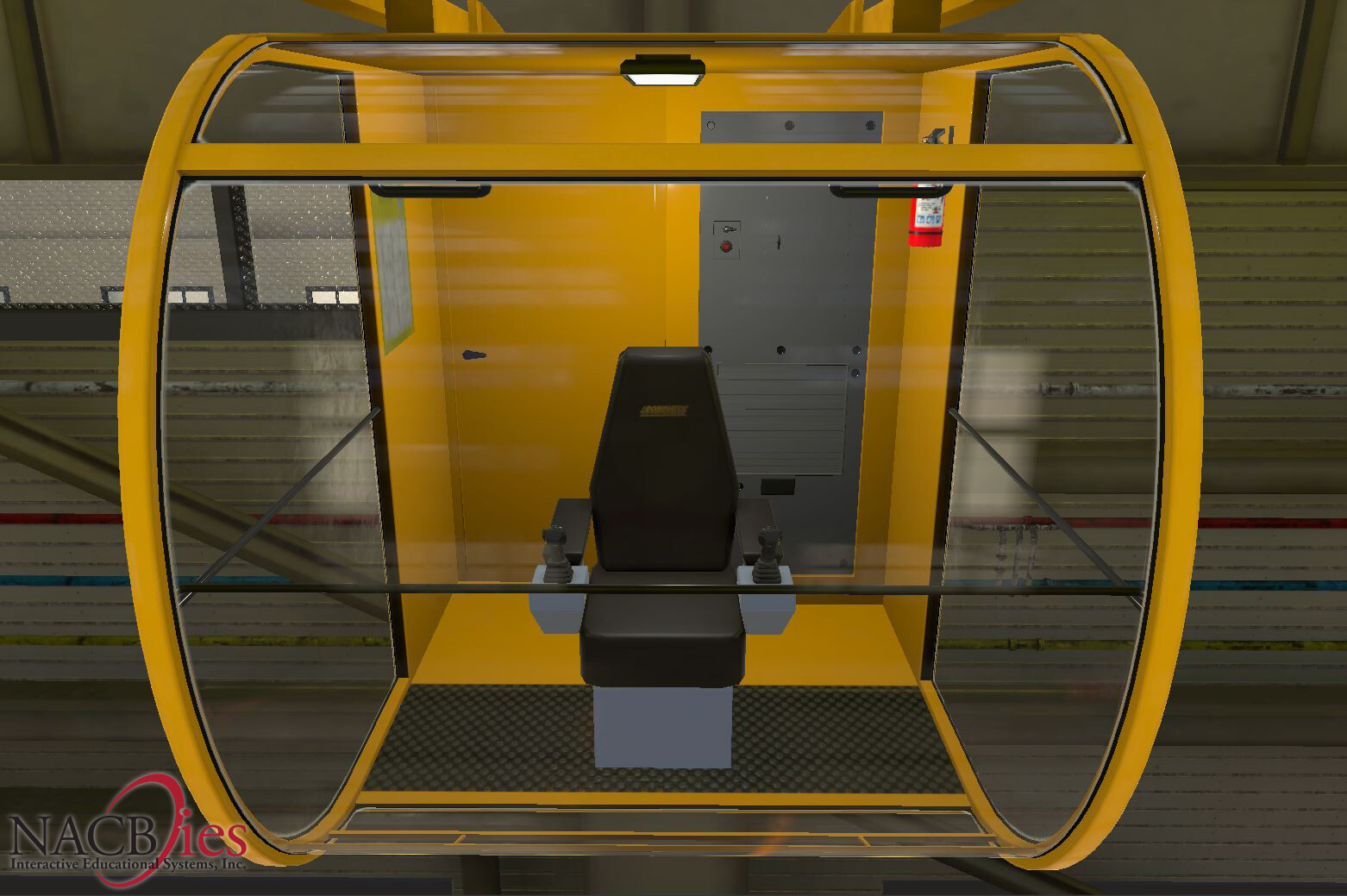 Christopher B Wall - Round Overhead Crane Cab