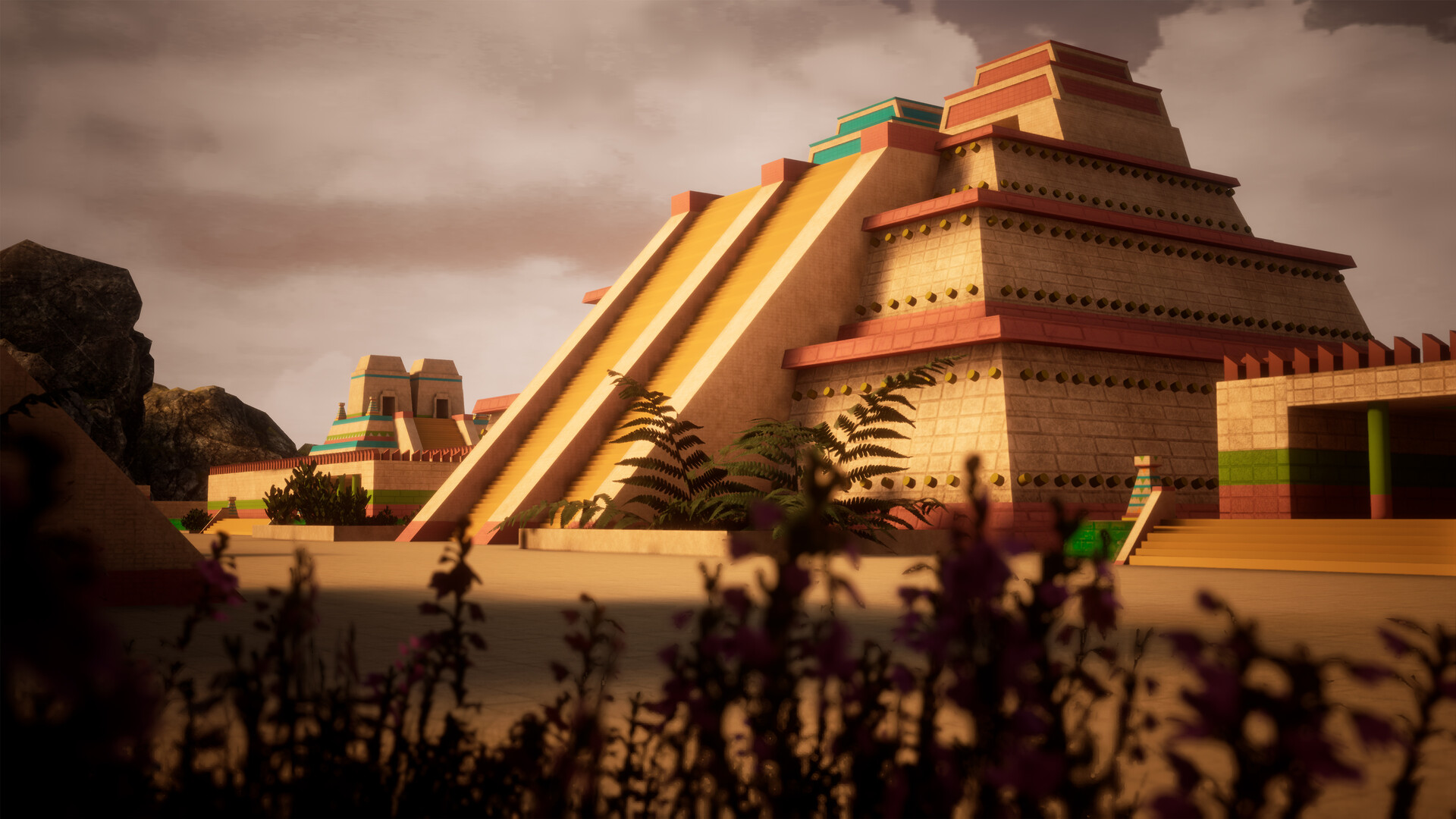 ArtStation - Aztec City