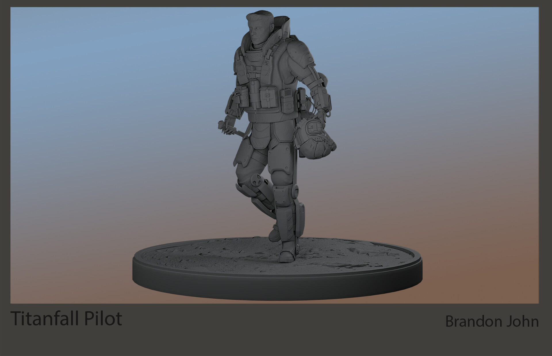 ArtStation - Titanfall Pilot