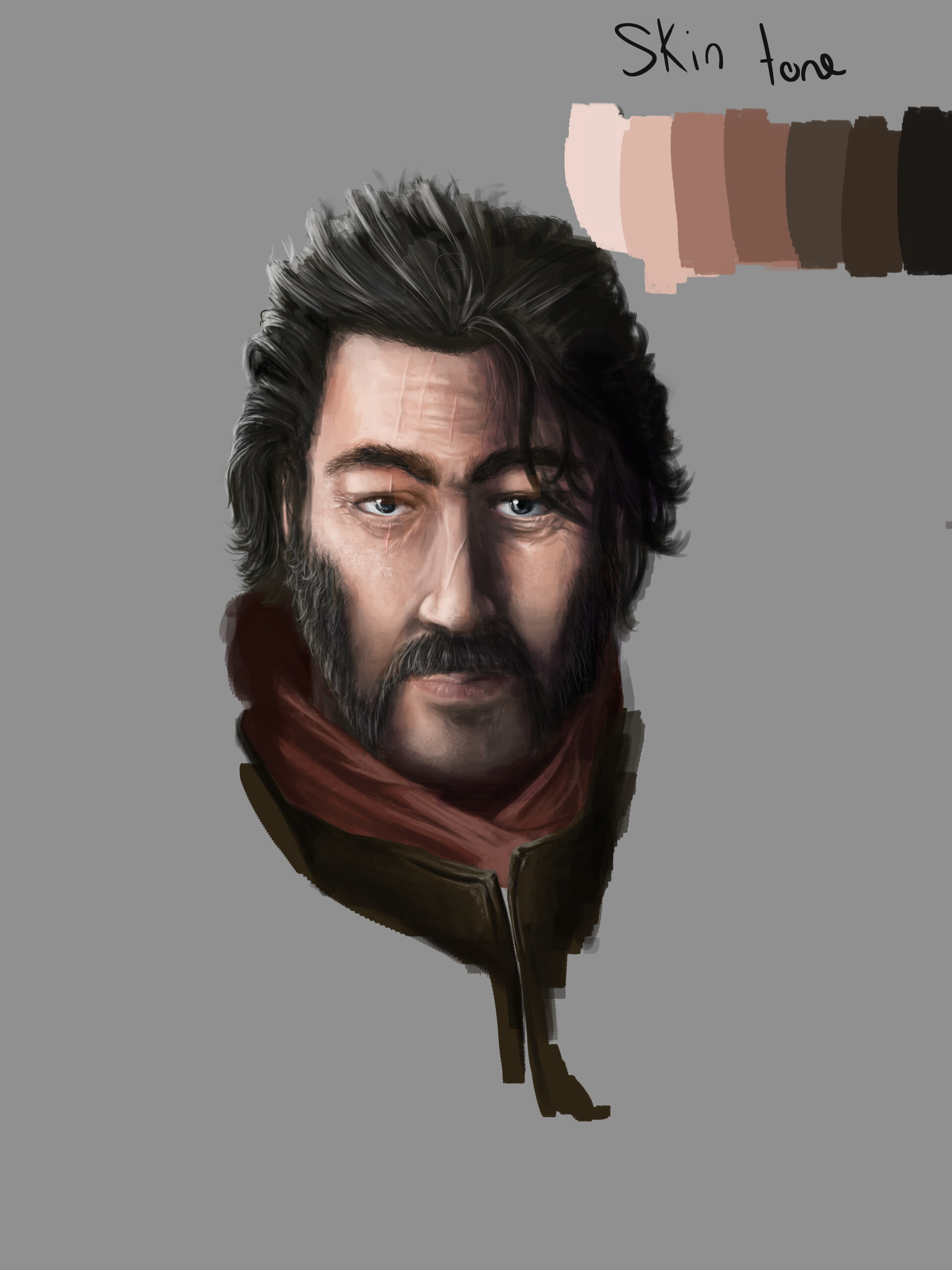 ArtStation - Werewolf and hunter