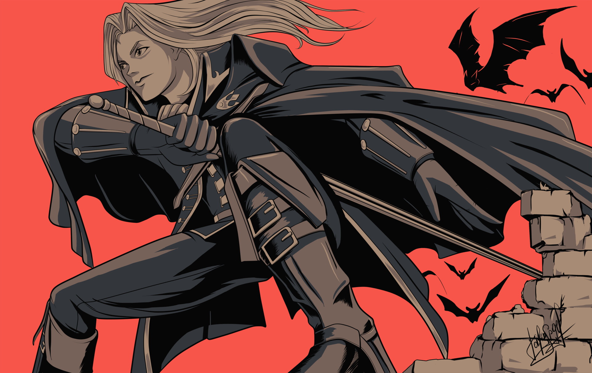 ArtStation - alucard \ castlevania