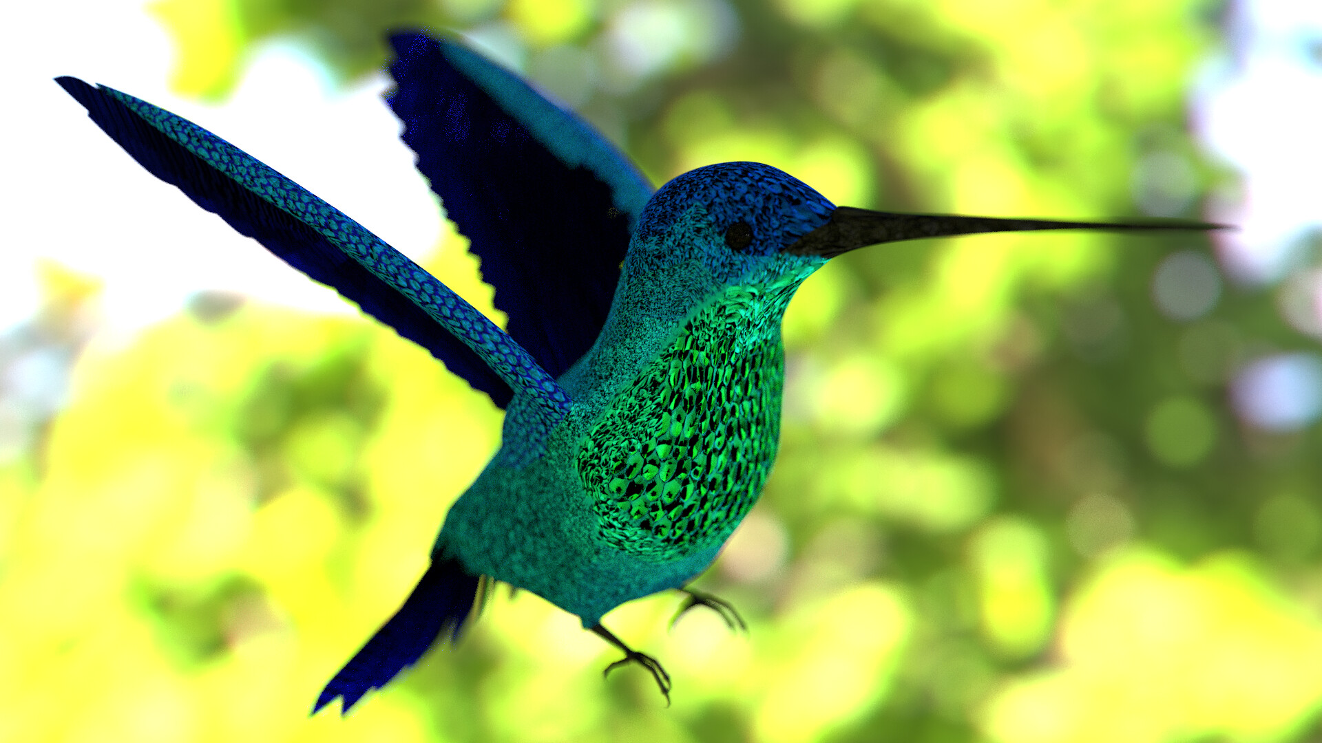 ArtStation - Hummingbird