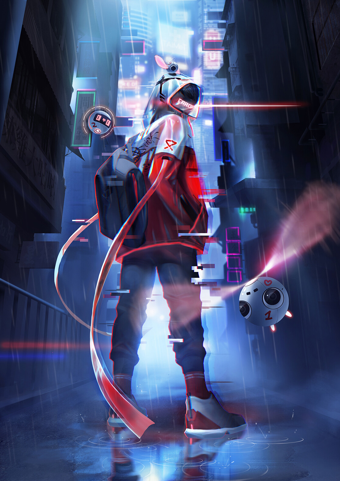 ArtStation - HIV personification