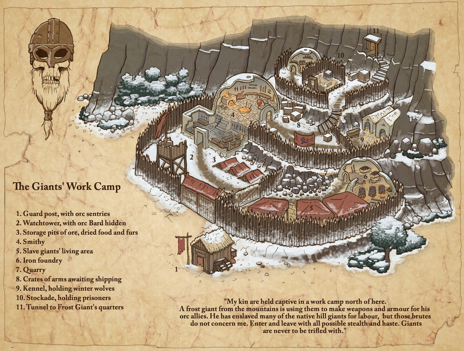 ArtStation - Giants' Work Camp