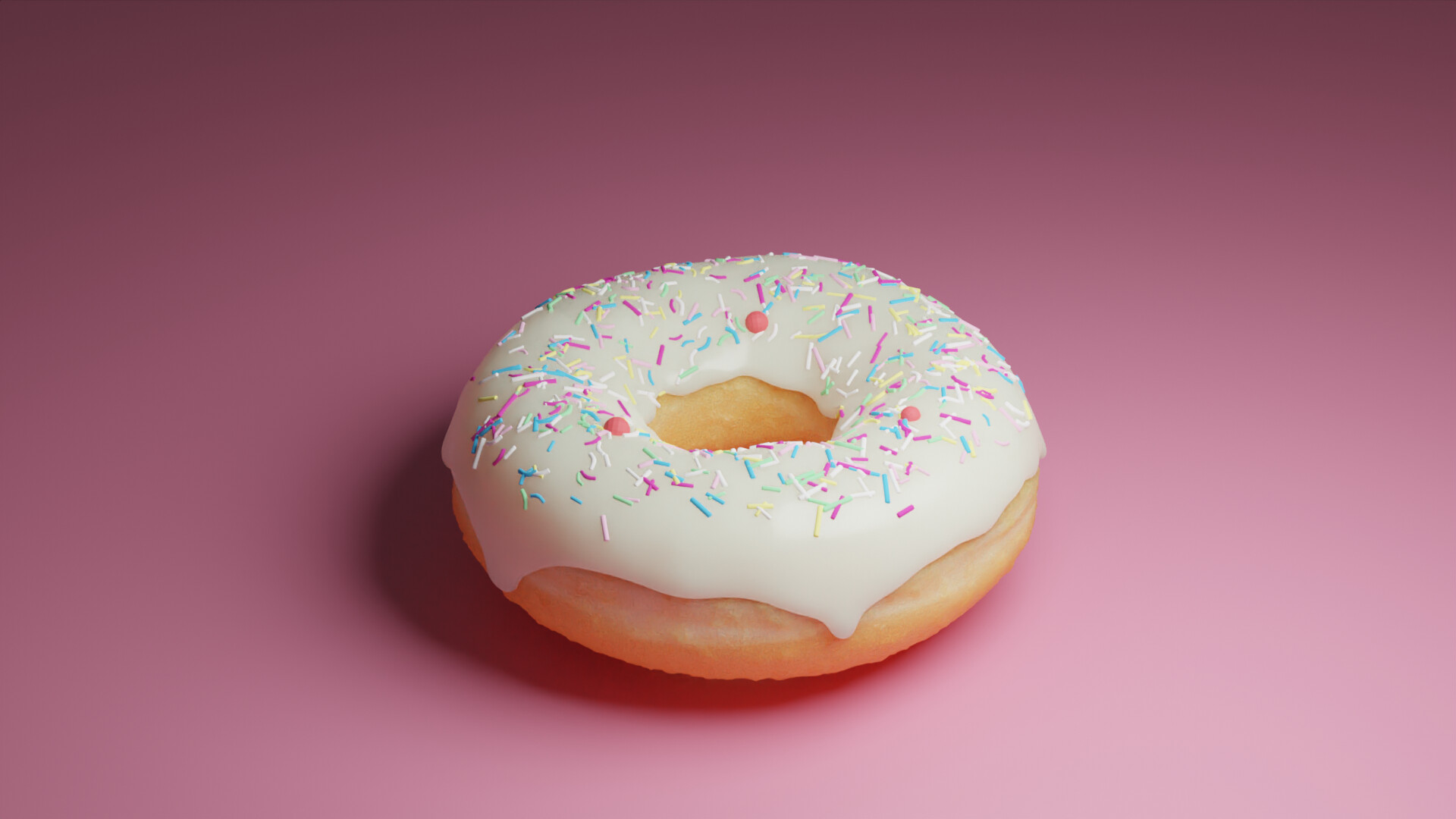 ArtStation - Pink Pink Donut