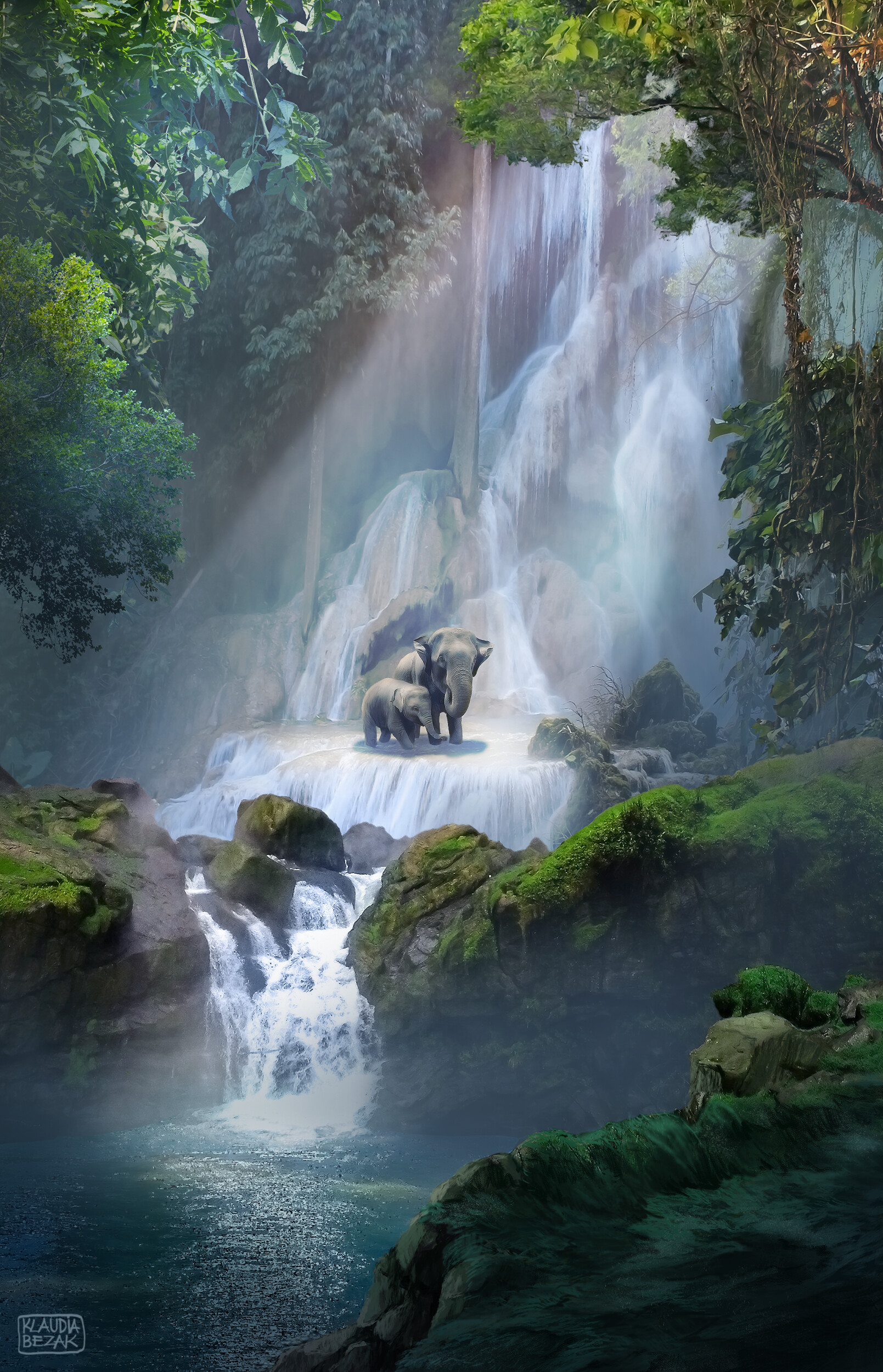 ArtStation - Waterfall