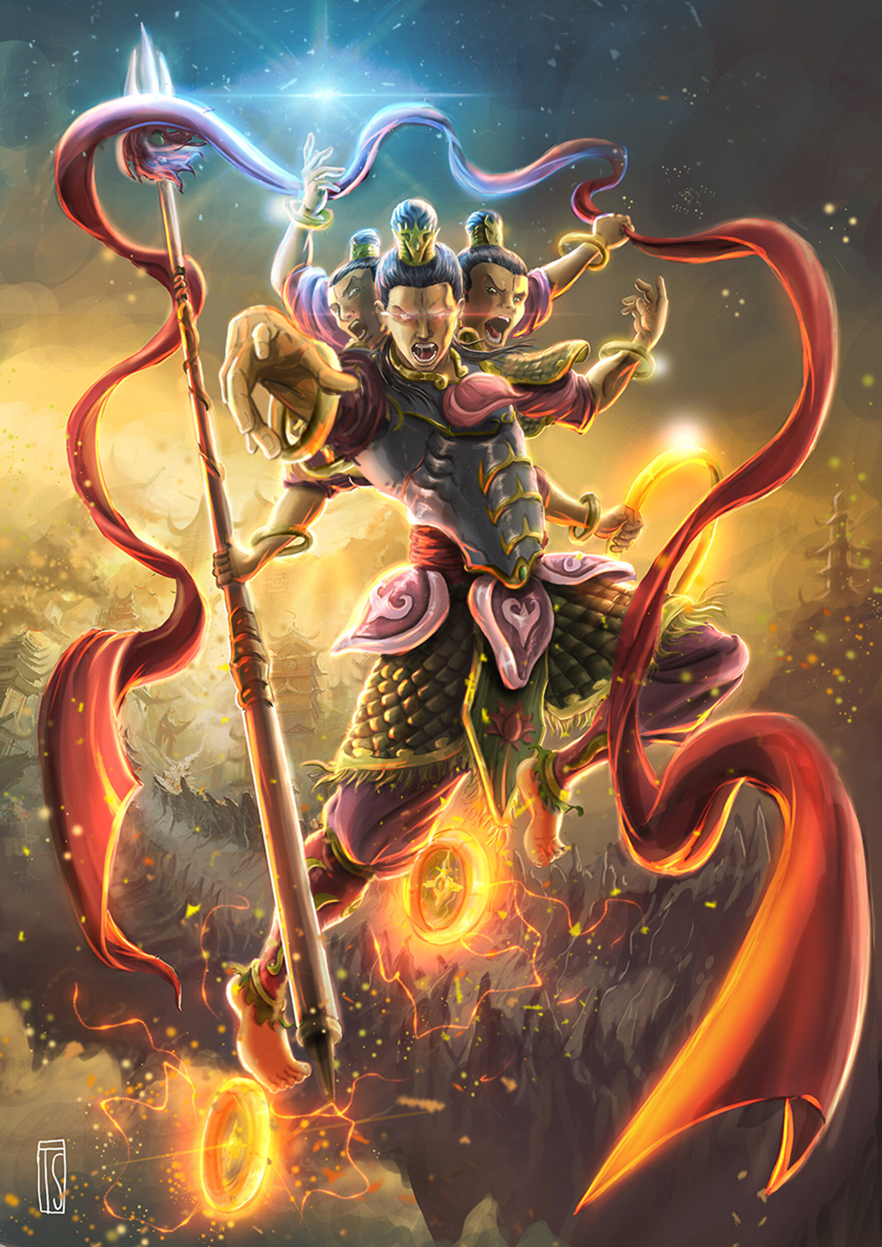 ArtStation - Nezha project concept