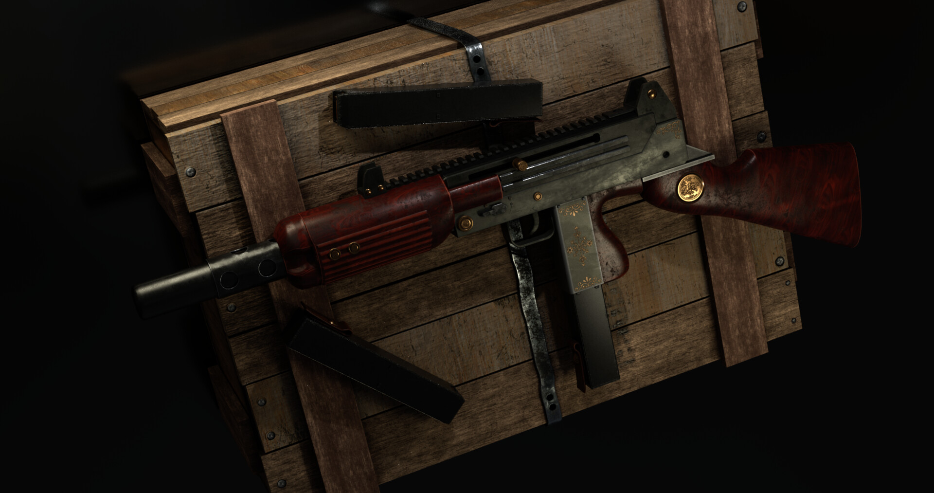 ArtStation - Embellished Uzi