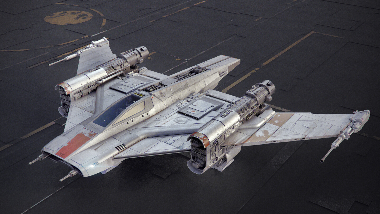 EC Henry - Porsche "Pegasus" Starfighter Redesign