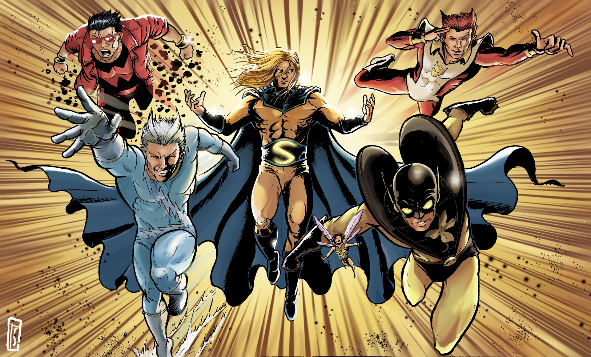 ArtStation - Mighty Avengers