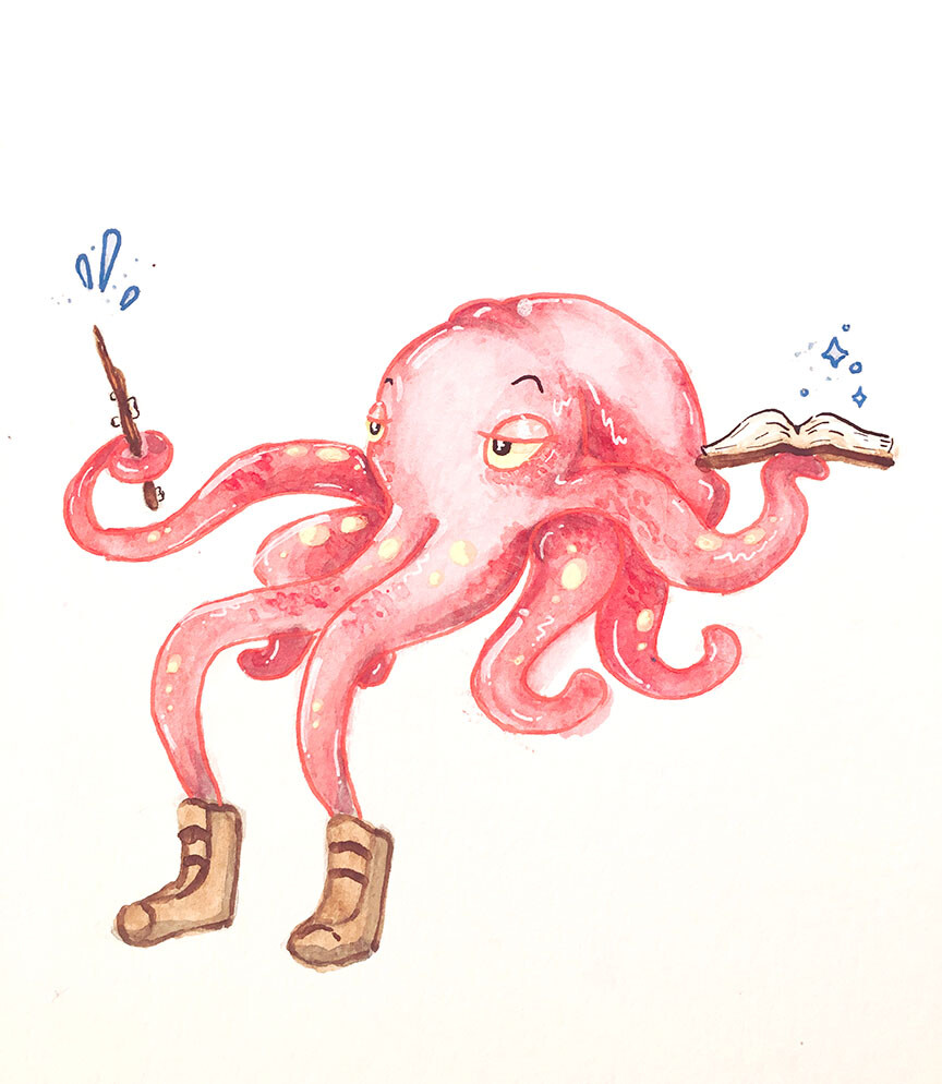 ArtStation - Squdge the Squizard