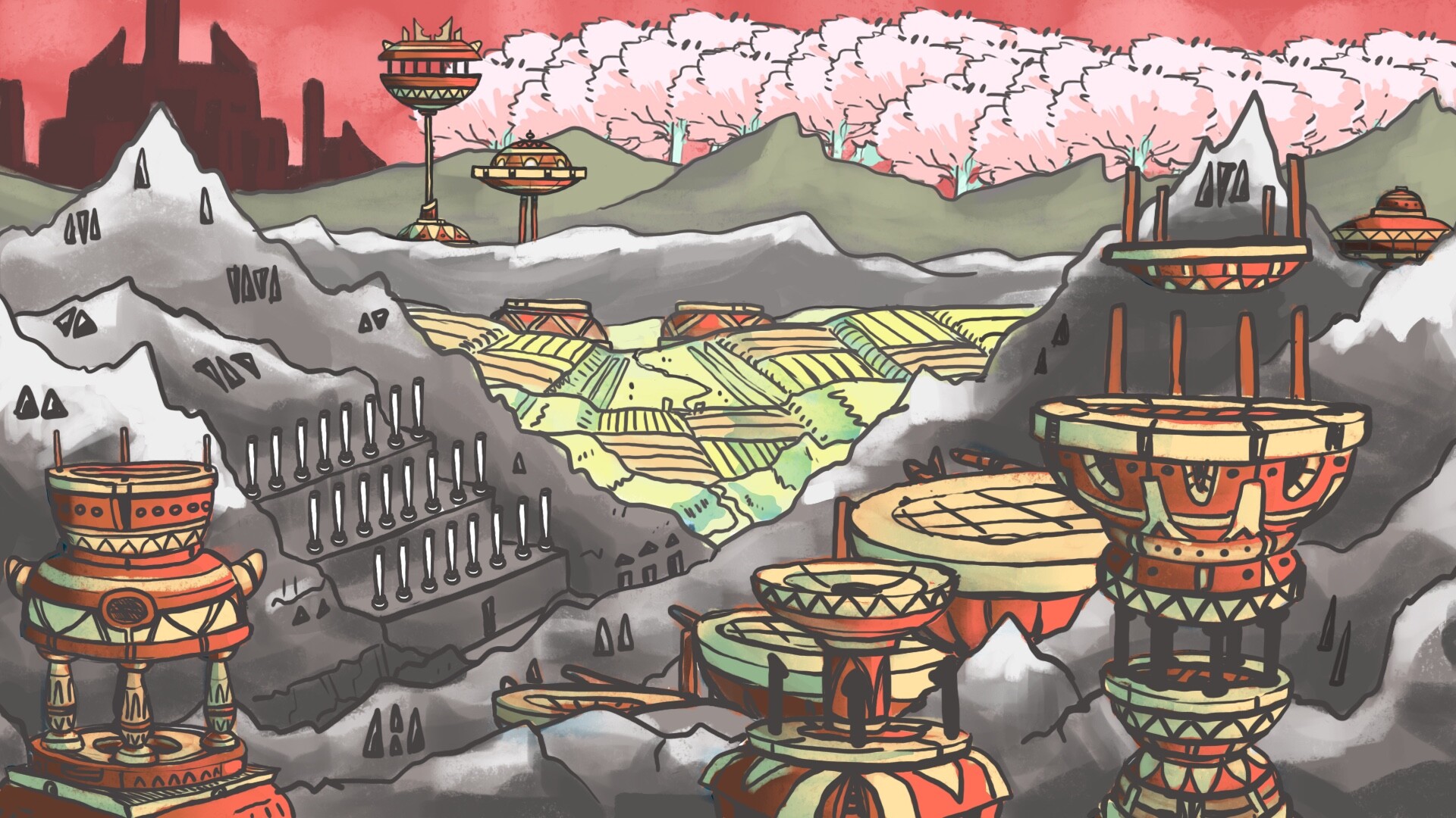 ArtStation - Environment Concept Art - Fate of Factions