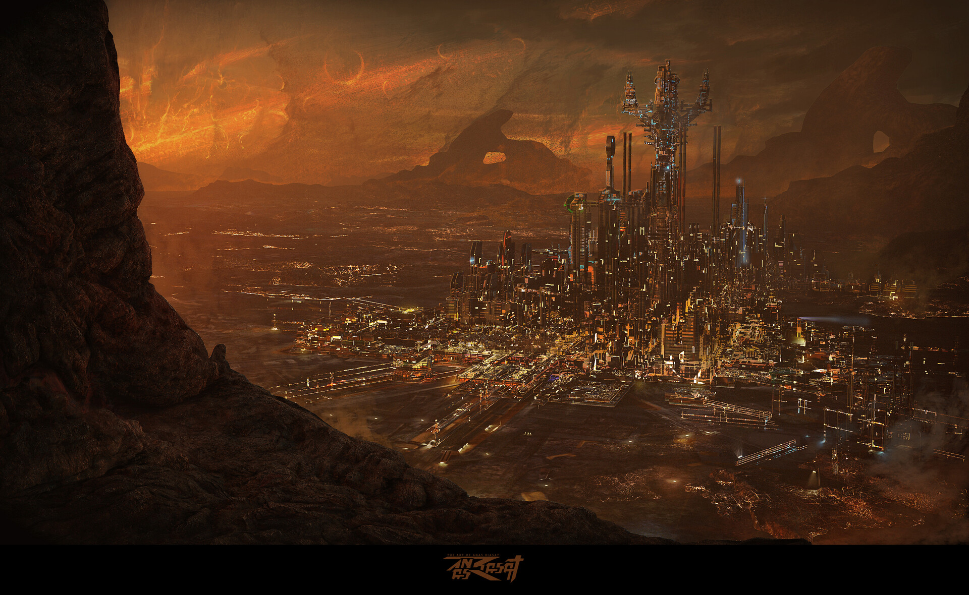 alien planet concept art