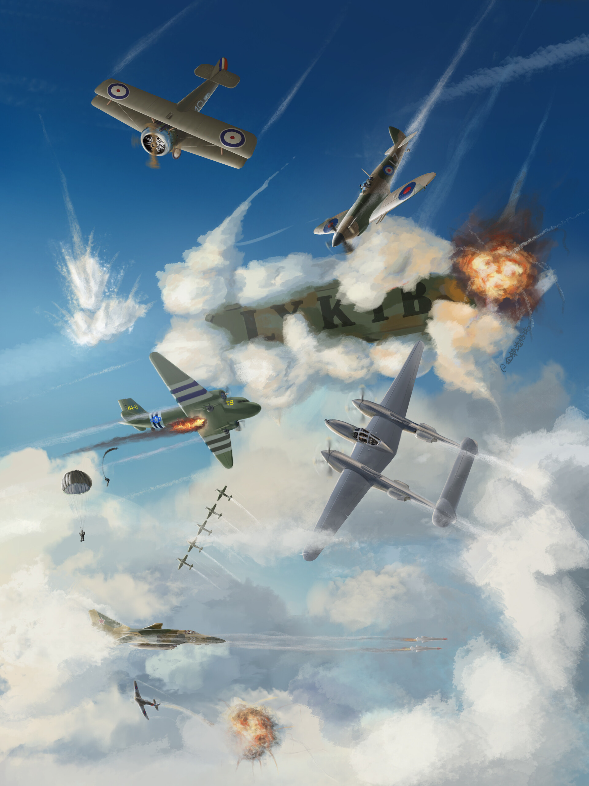 ArtStation - Air Battle
