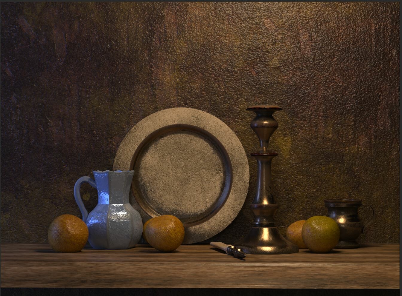 ArtStation - lighting & texturing