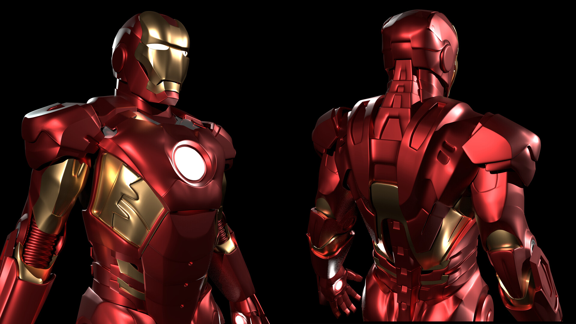 ArtStation - Iron man armor