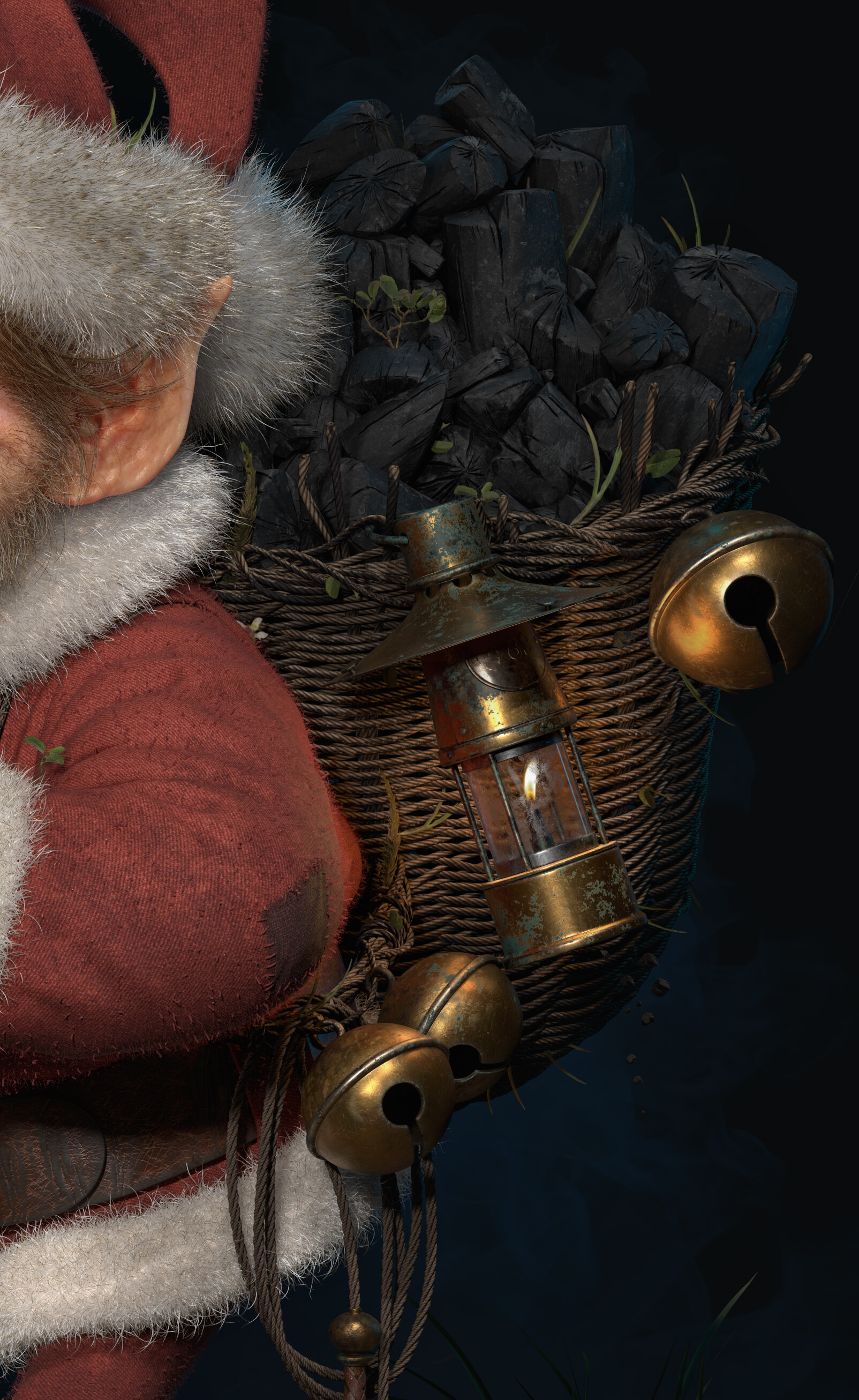 Marco Antonio Mendoza Parra - Little krampus - Fan art