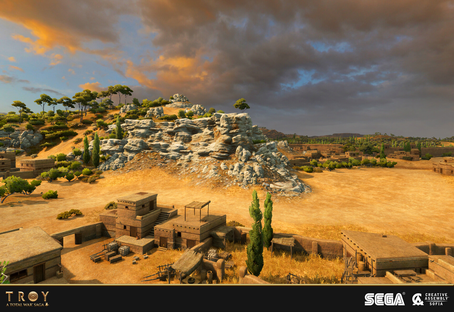 ArtStation - Total War: Troy - Environment Artwork from 2019