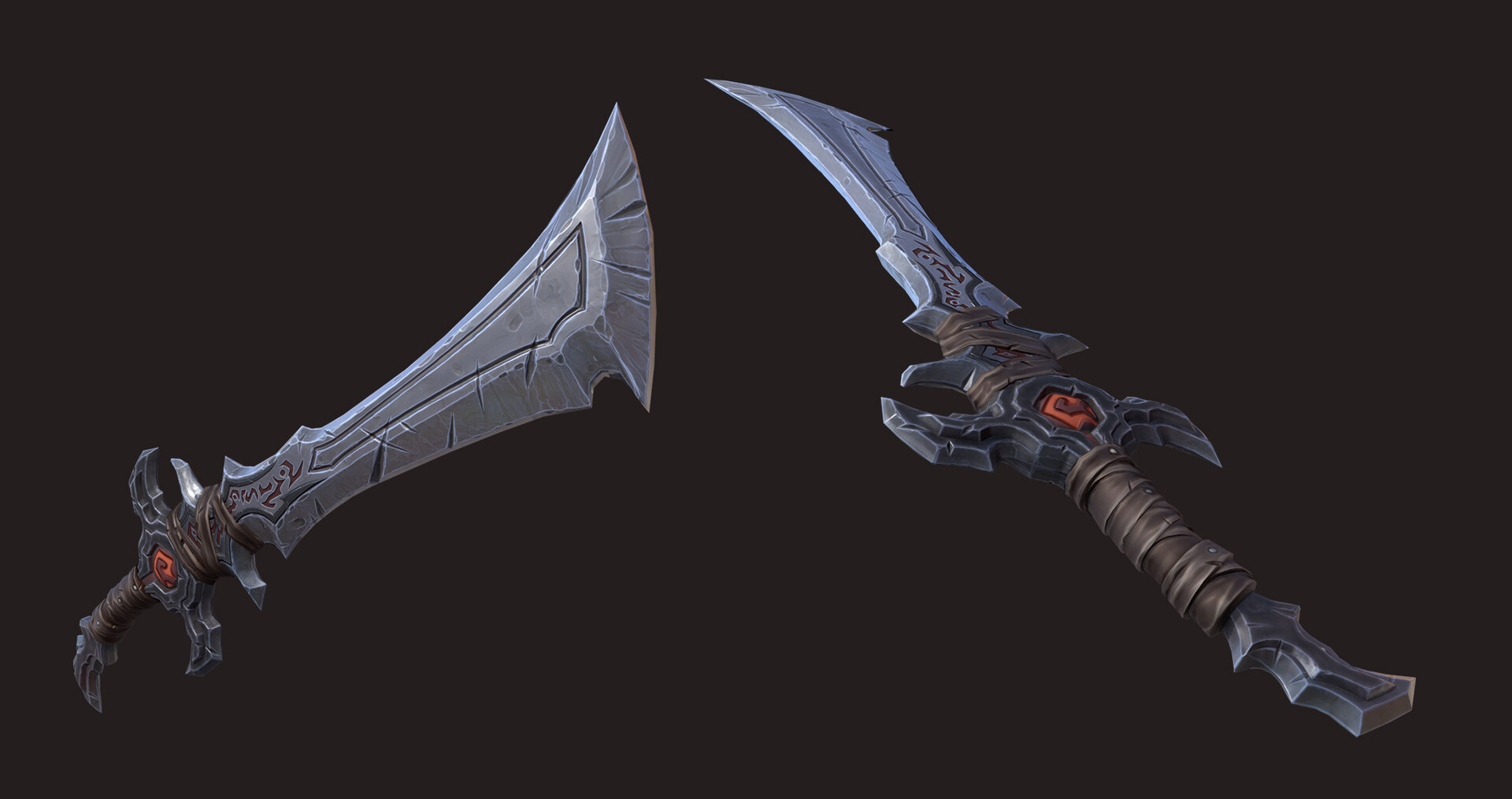 Maksym Krasnov - Weapon Sword / texturing practice