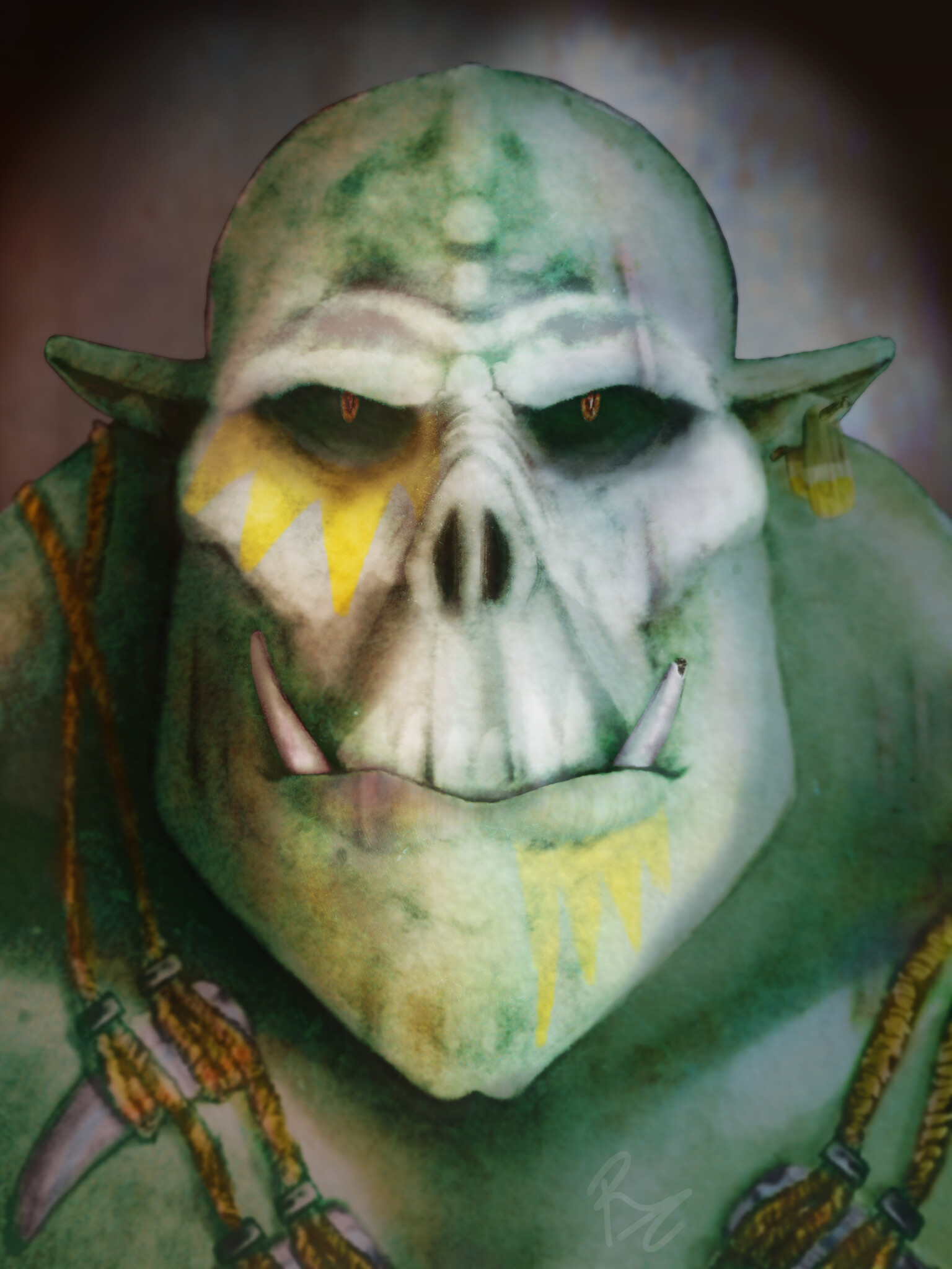 ArtStation - Mean Owld Ork