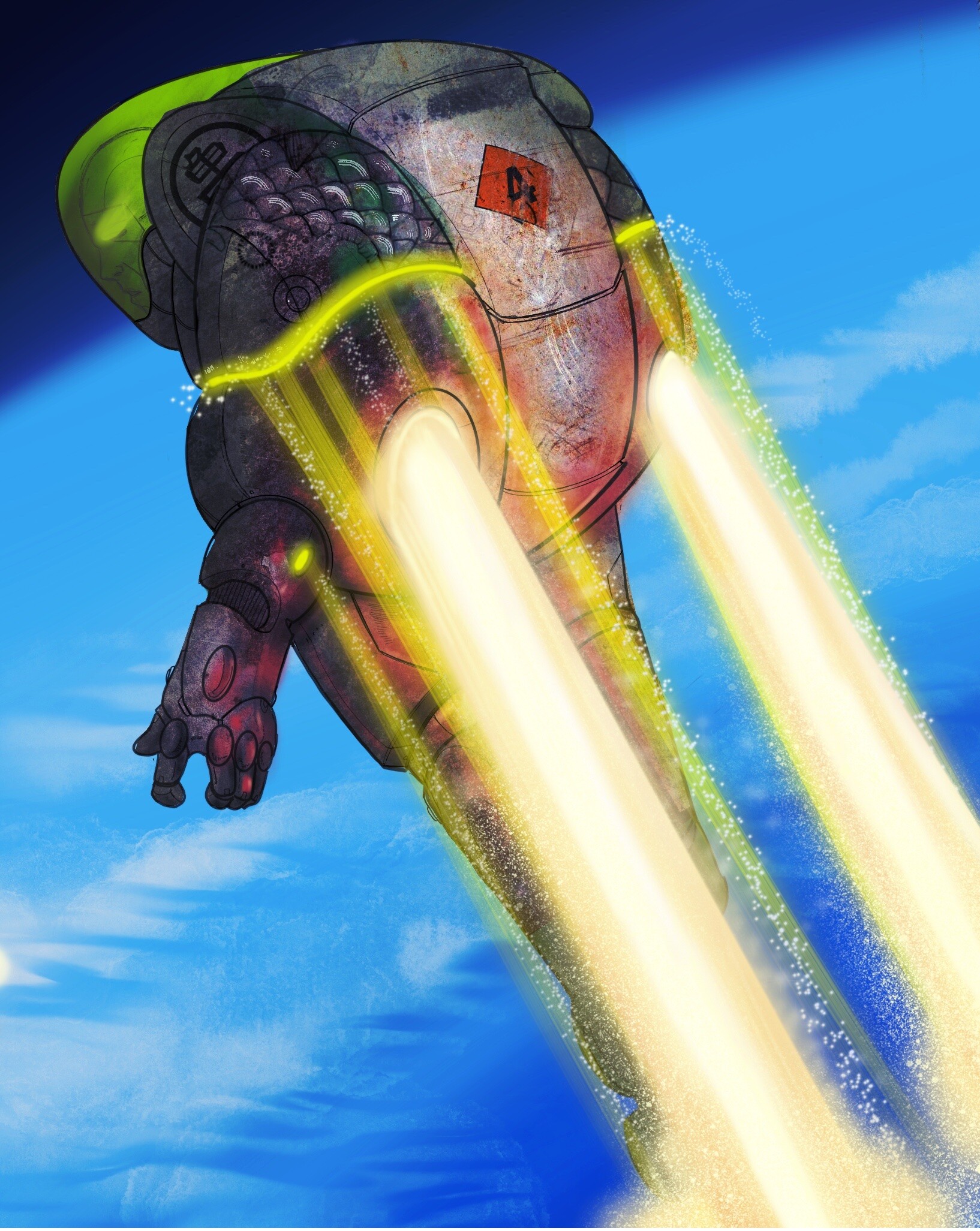 ArtStation - Rocket man