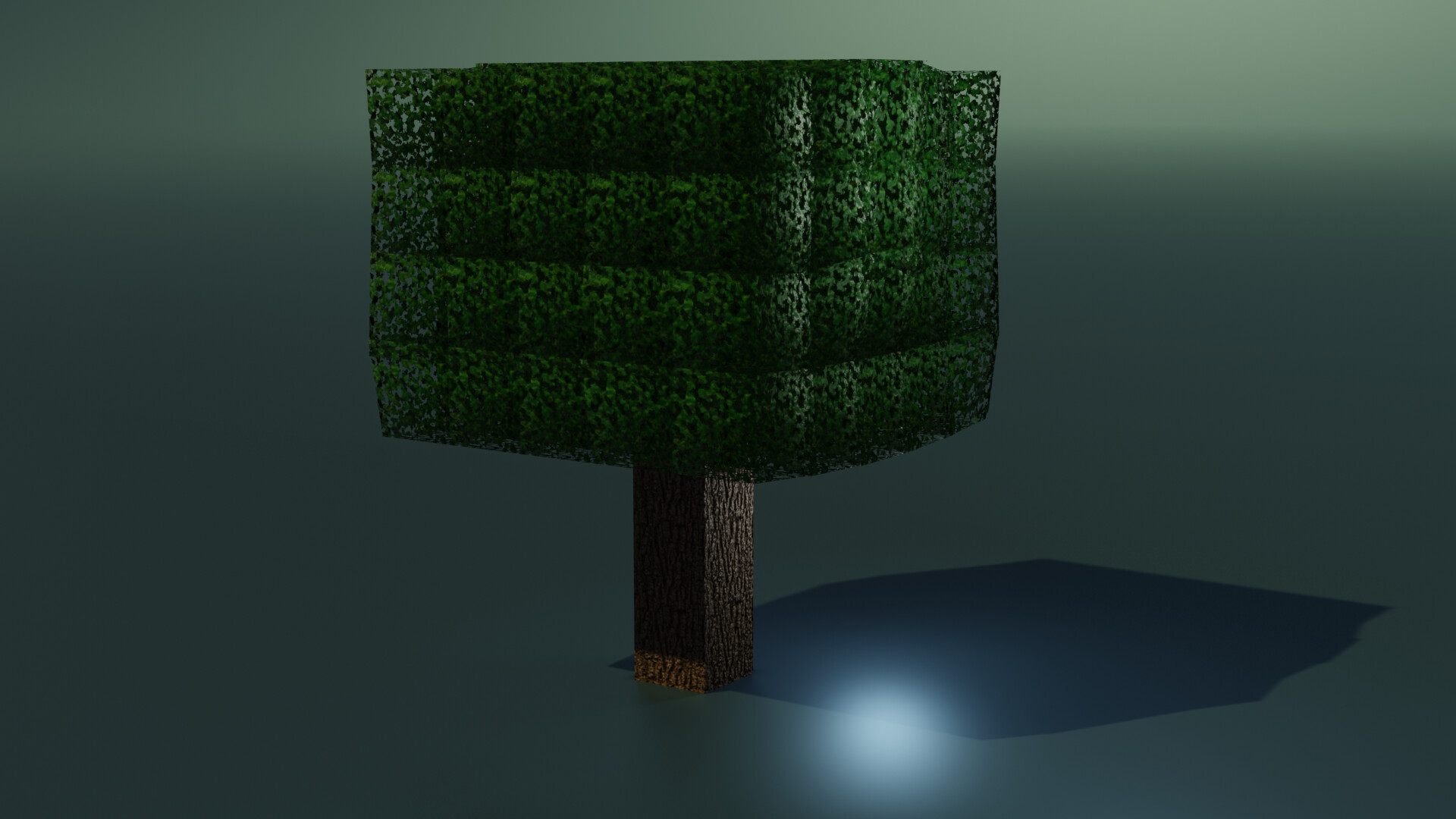 ArtStation - Minecraft Tree