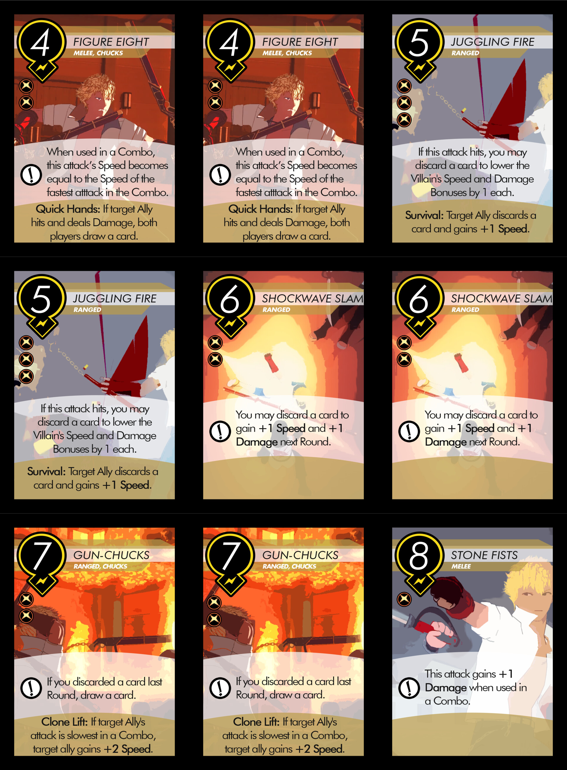 ArtStation - RWBY: Combat Ready Homebrew - Sun Wukong Character Deck