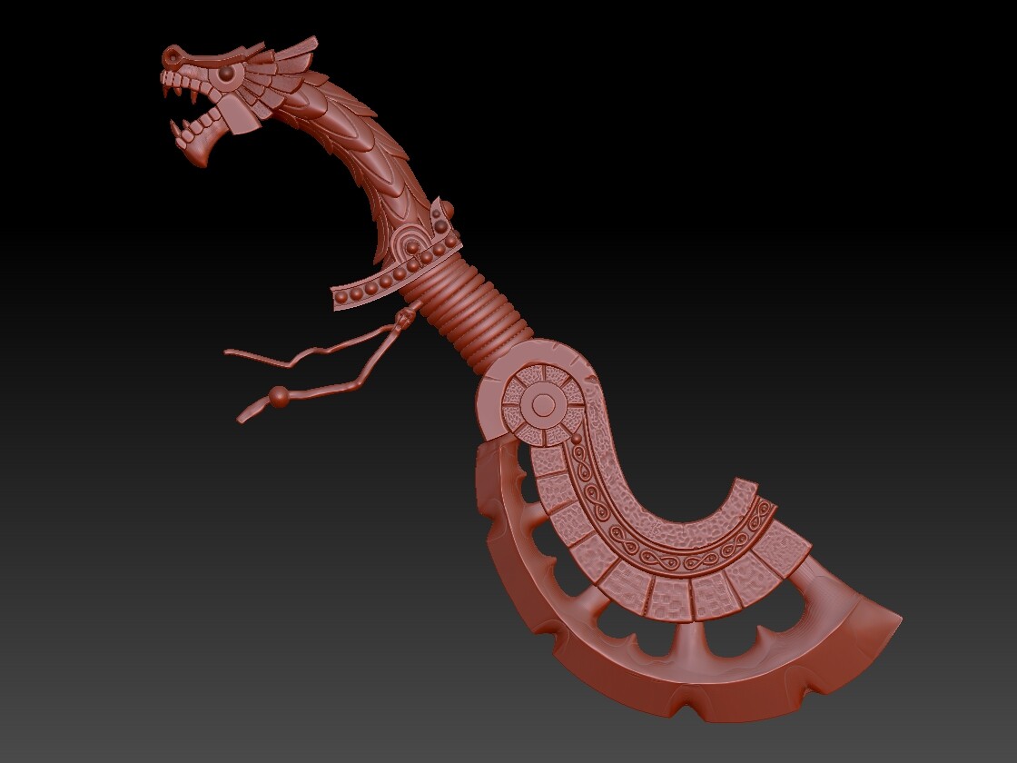 ArtStation - Dragon Sword