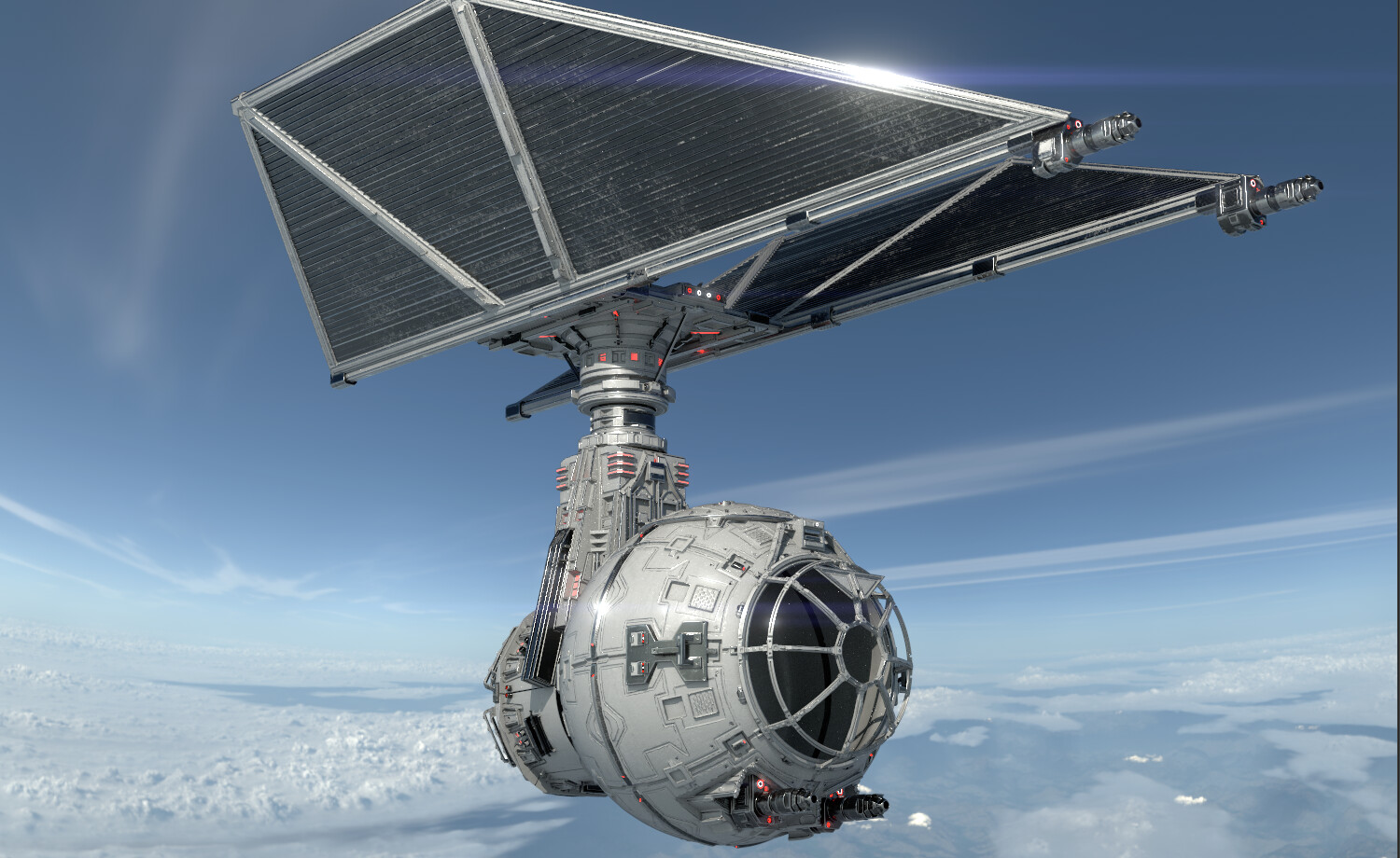 ArtStation - 1 Wing Tie Fighter