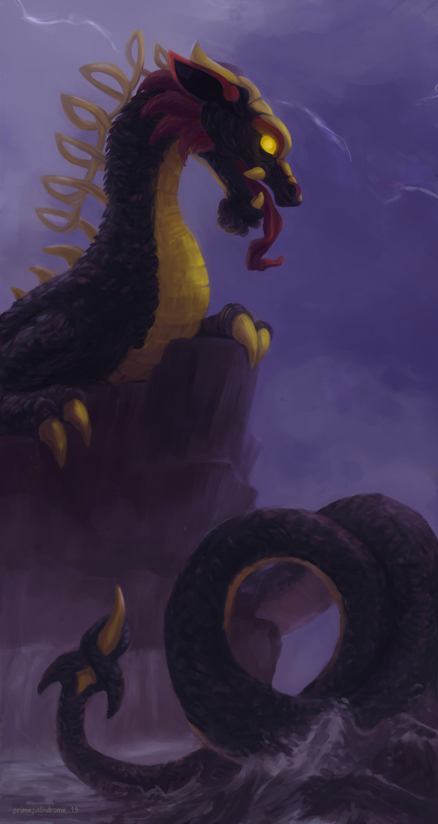 ArtStation - Ragnarok dragon