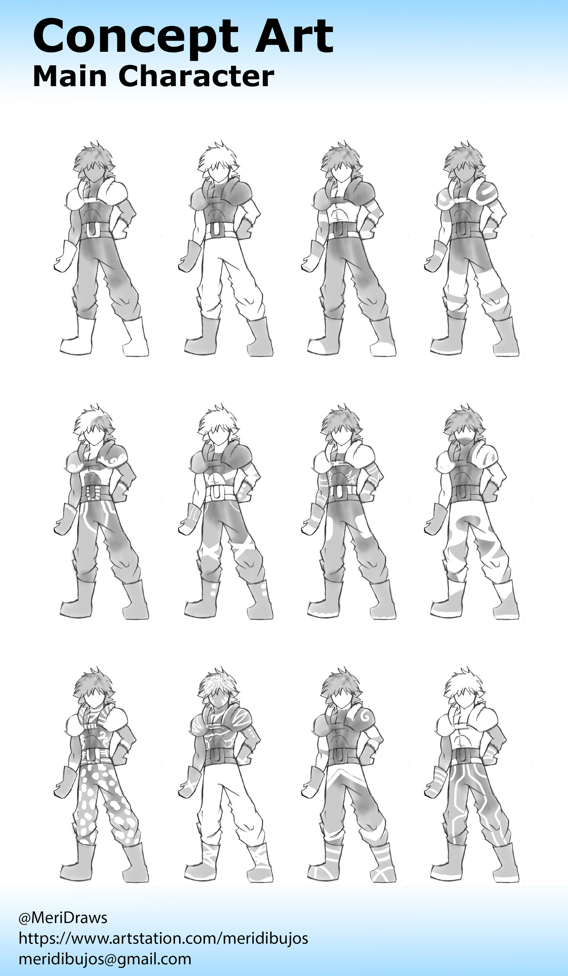 ArtStation - Concept Art - Main Character