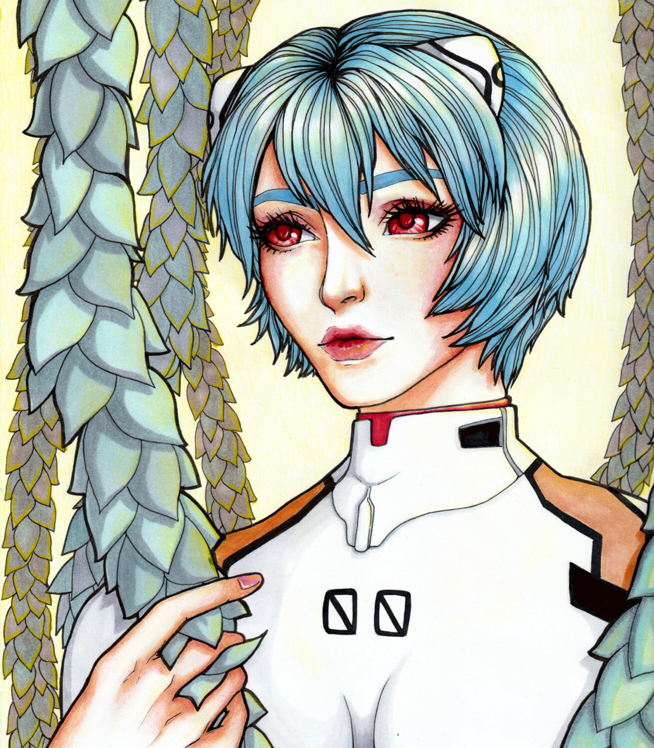 ArtStation - Rei - Neon Genesis Evangelion