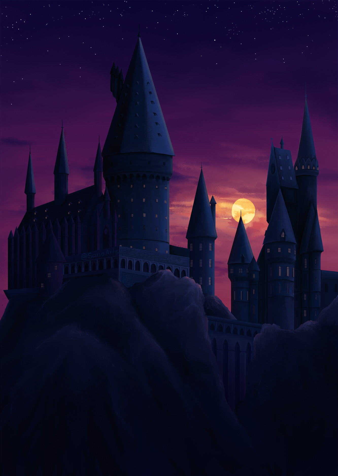 ArtStation - Hogwarts School of Witchcraft and Wizardry